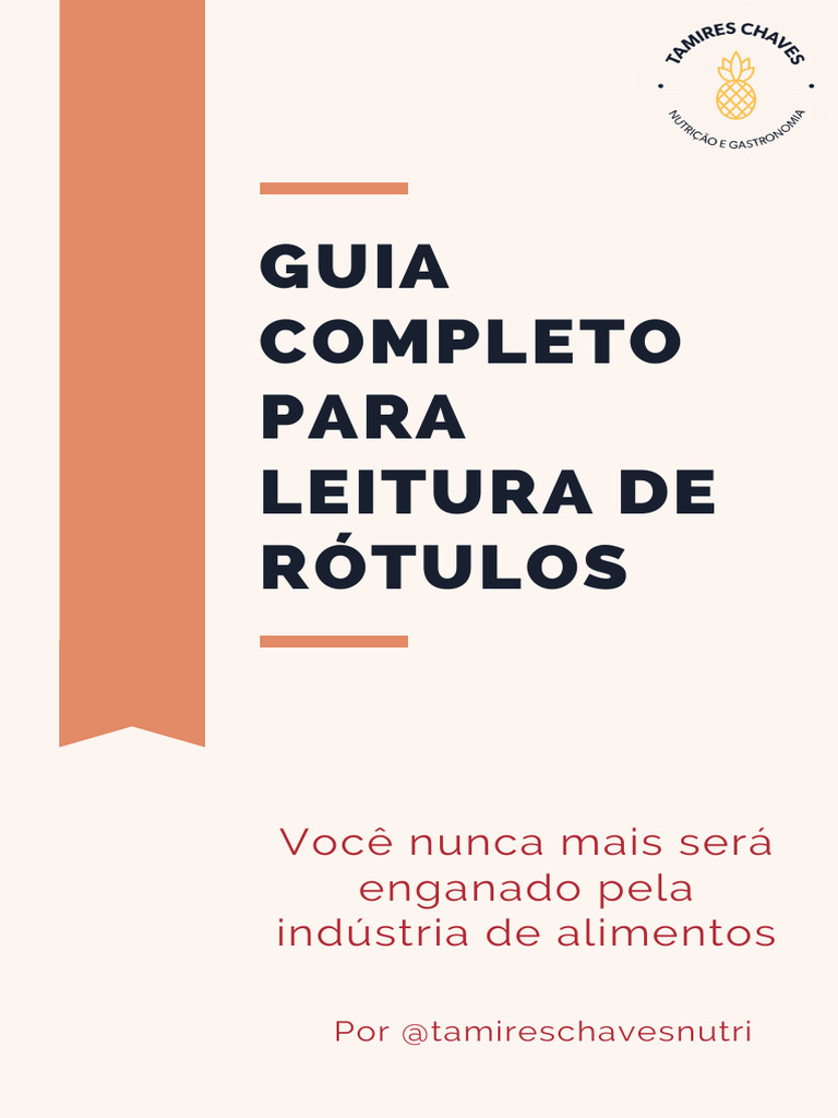 Guia Completo para Leitura de Rótulos | PDF