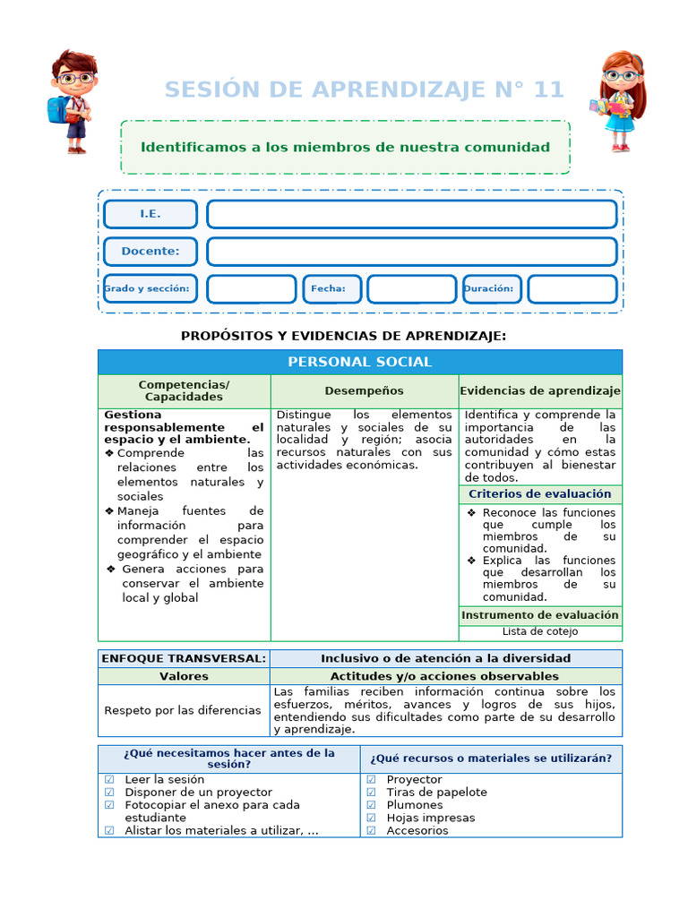 Miembros de Mi Comunidad | PDF