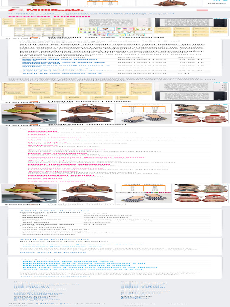 ACULAR Eşdeğer Ilaçlar (Muadili) | PDF