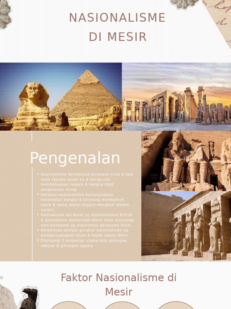 Gerakan Nasionalisme Mesir | PDF