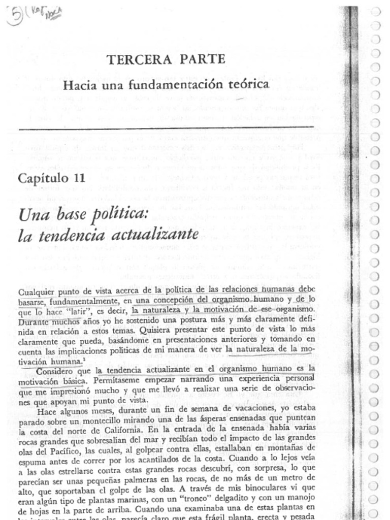 Rogers Carl - El Poder de La Persona. Capitulo 11 1 | PDF