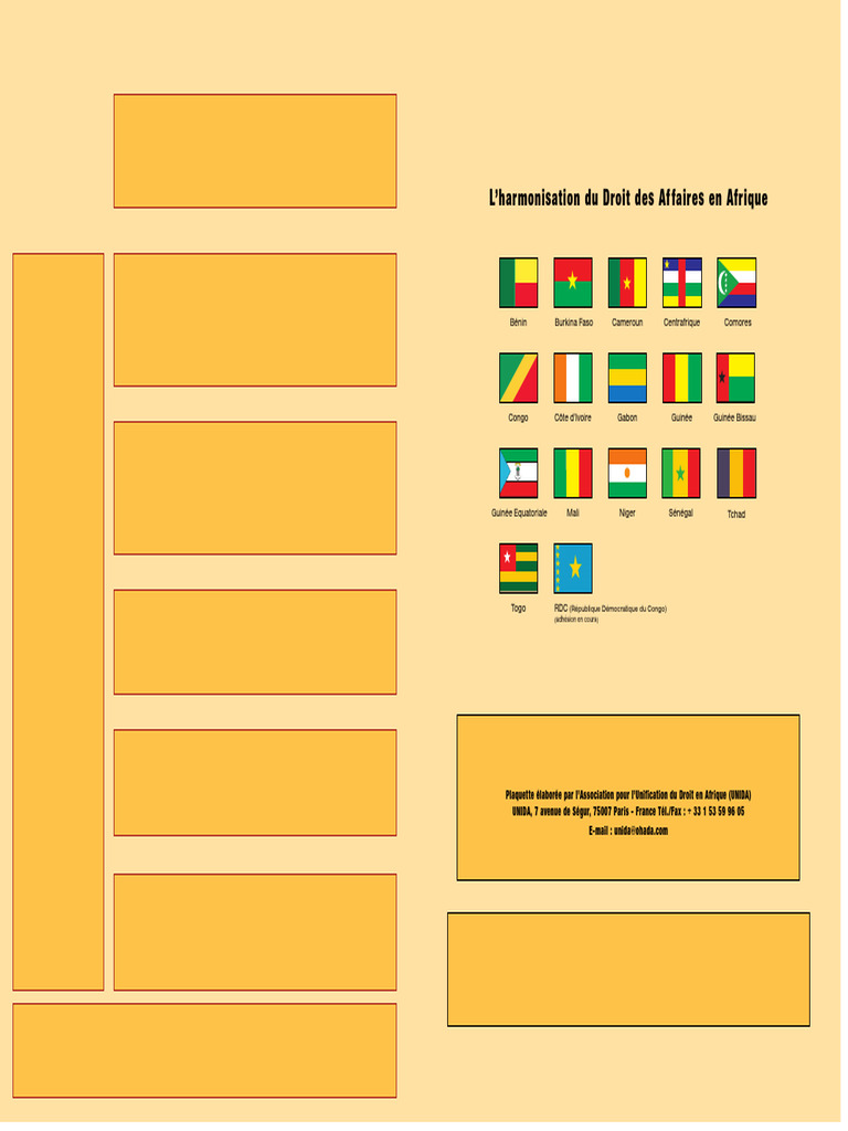 Plaquette OHADA | PDF