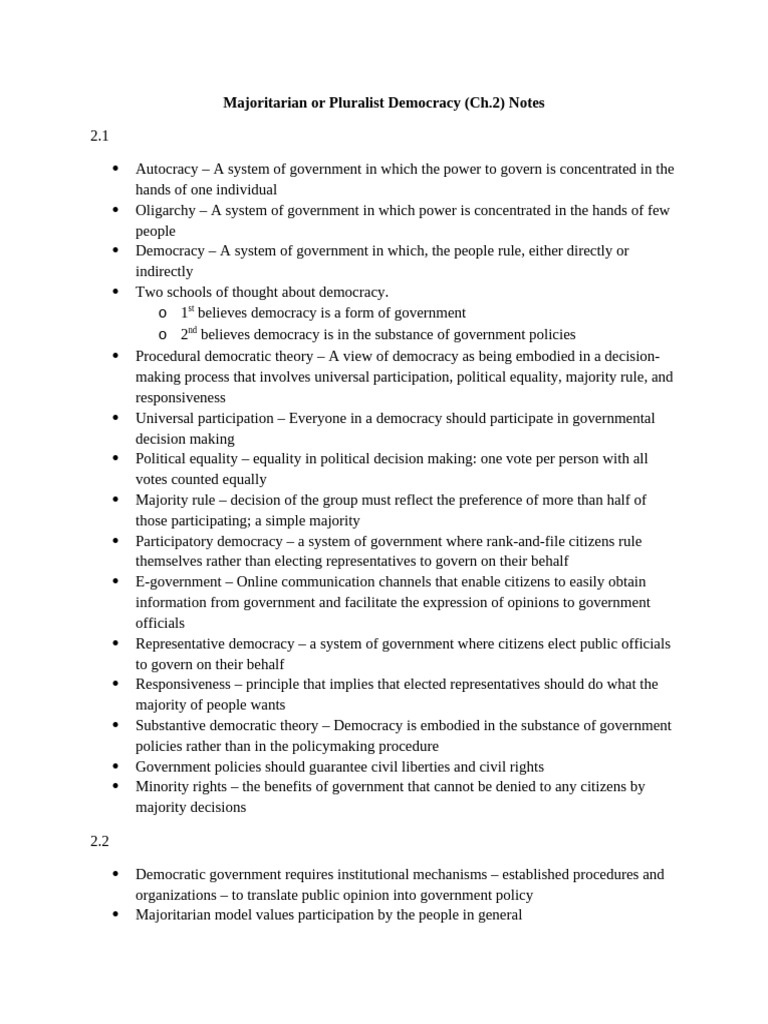 Ch2 Notes | PDF