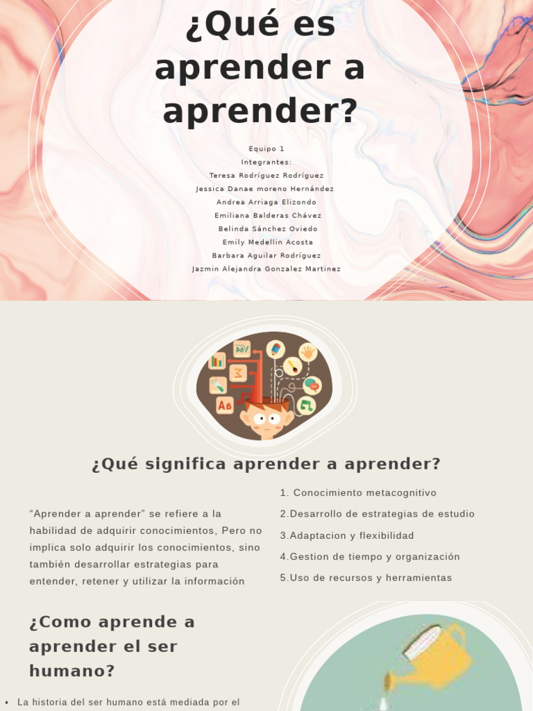 Aprender A Aprender | PDF