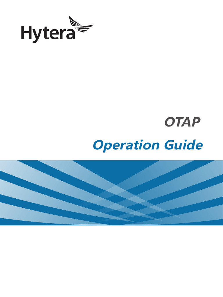 OTAP - Operation Guide - R1.0 | PDF