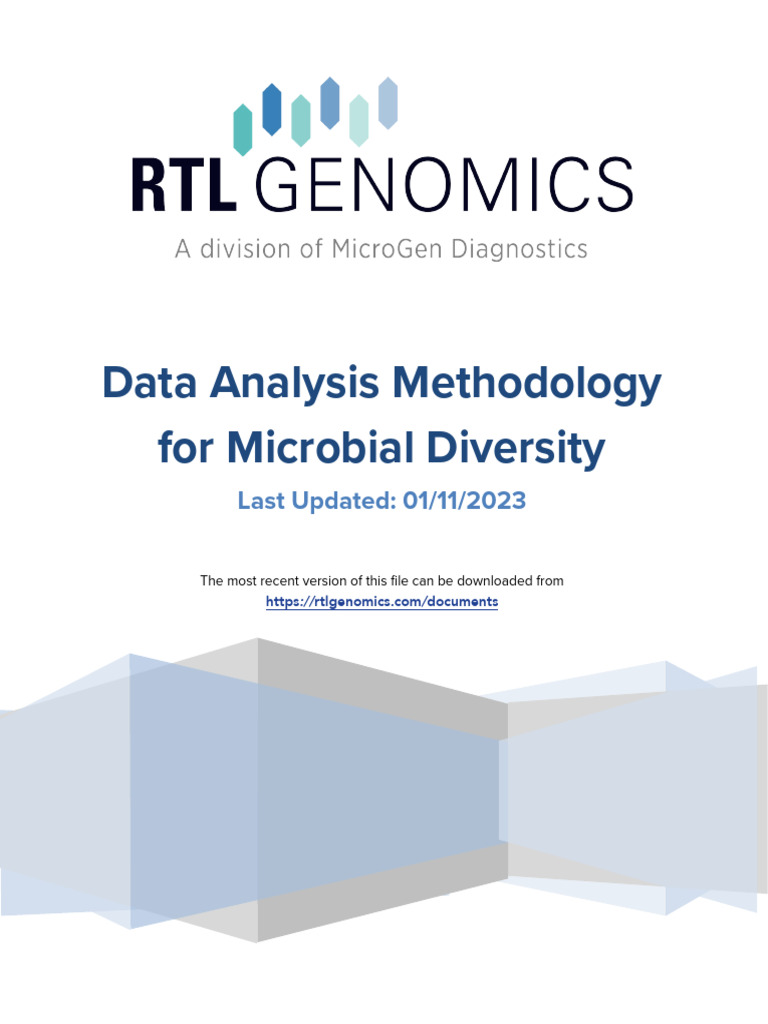 RTL Data Analysis Methodology v4 | PDF