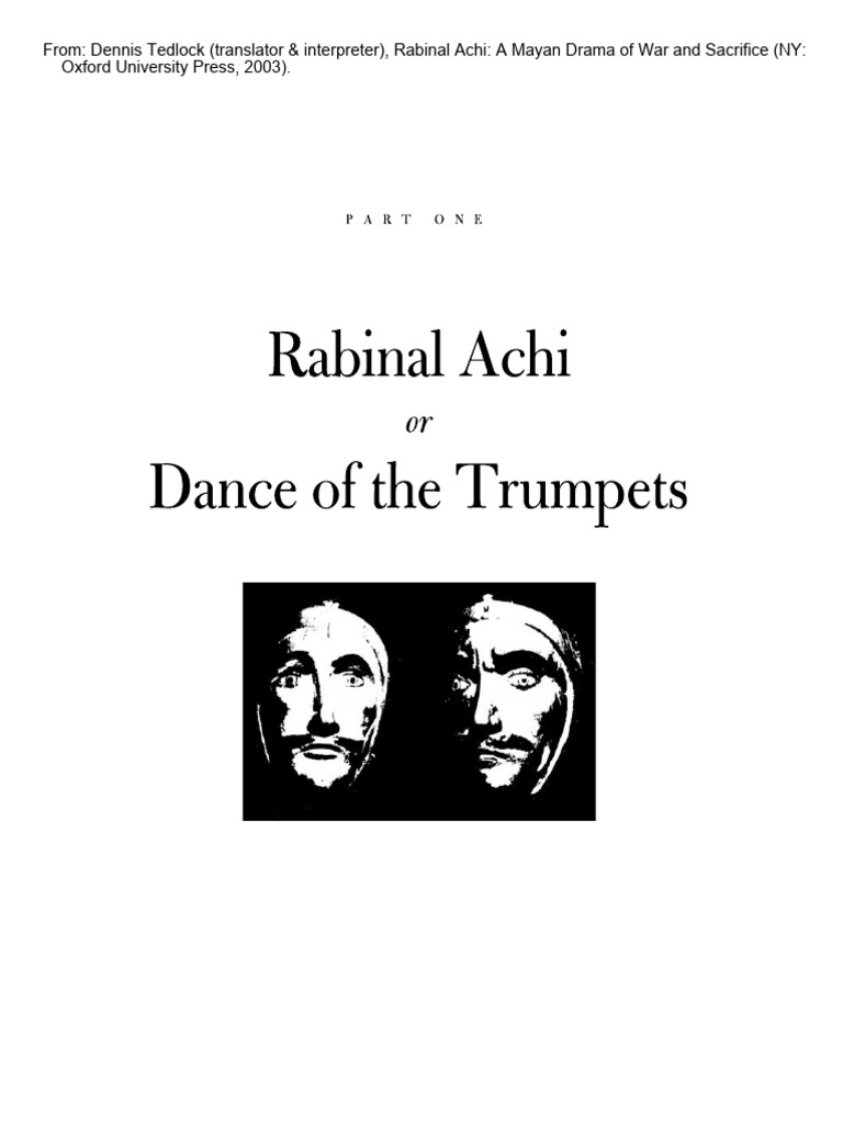 Rabinal Achi | PDF