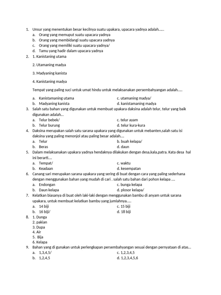 Soal Jedah SMT 2 Kls 7 | PDF