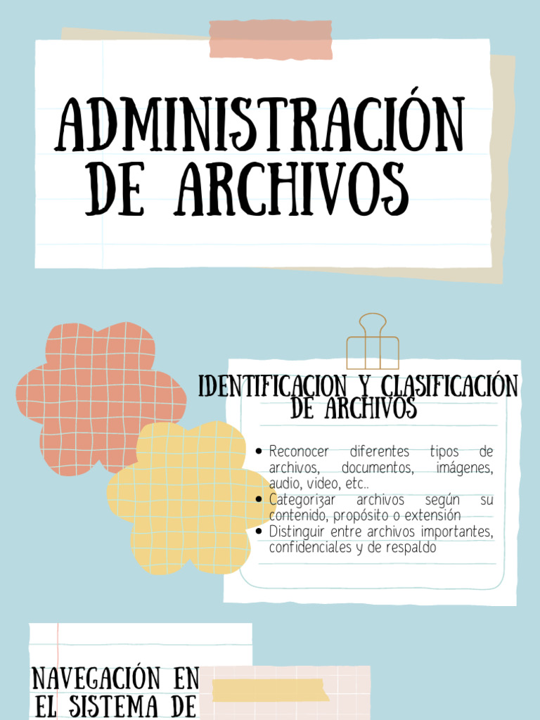 Administración de Archivos | PDF