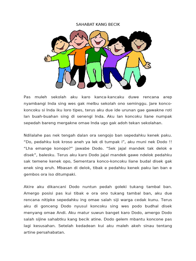 Contoh Cerita Cekak - Bahasa Jawa | PDF