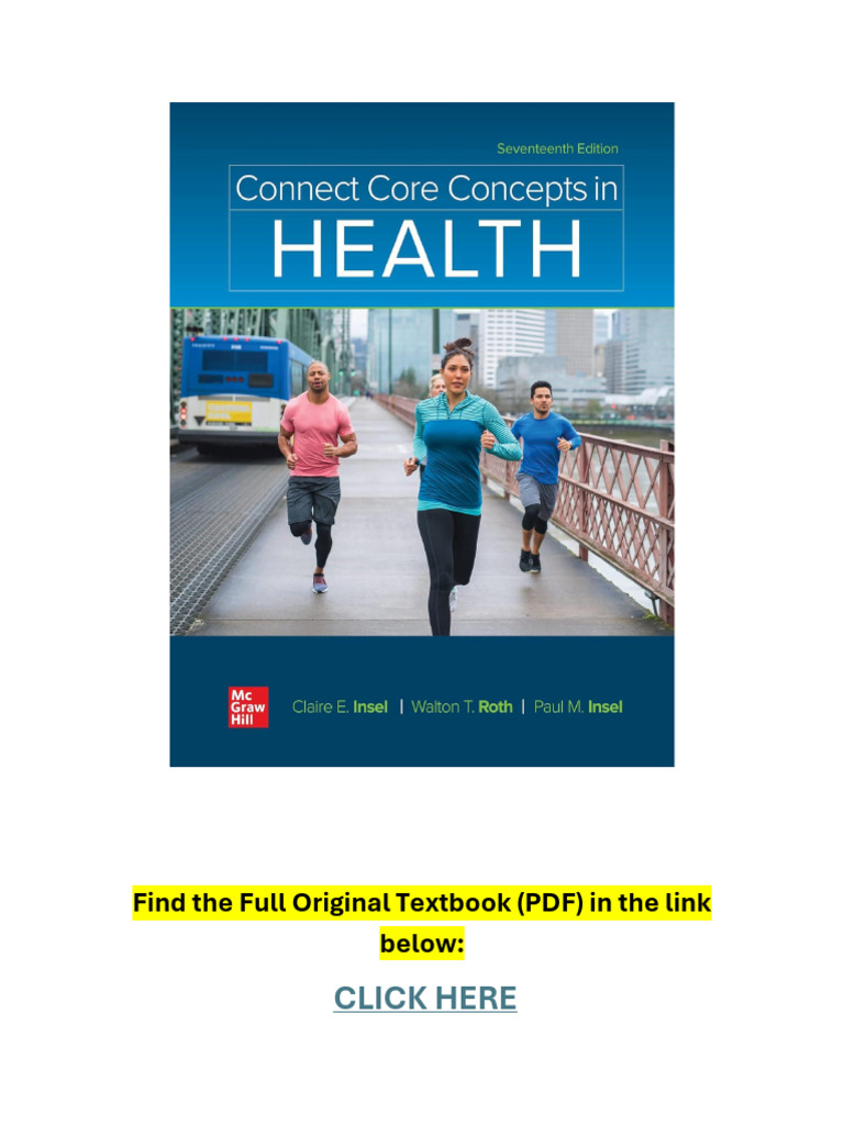 Connect Core Concepts in Health PDF | PDF | Birth Control | Cancer