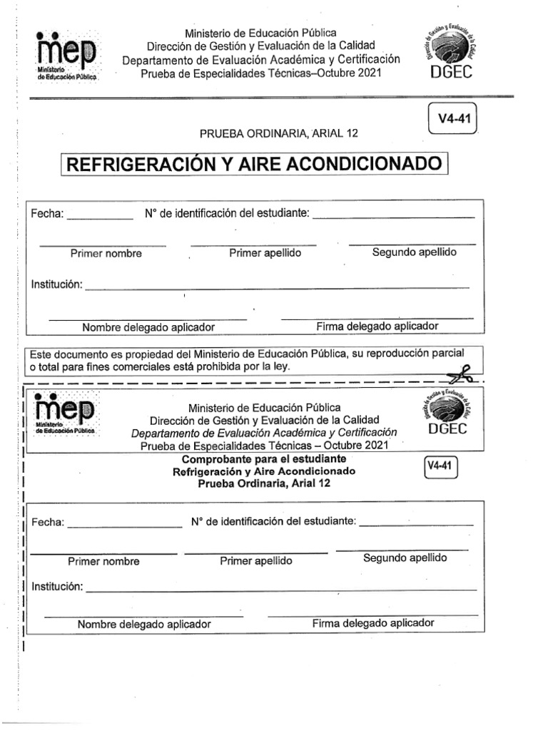Refri y Aire Ac V4-41 2021 | PDF