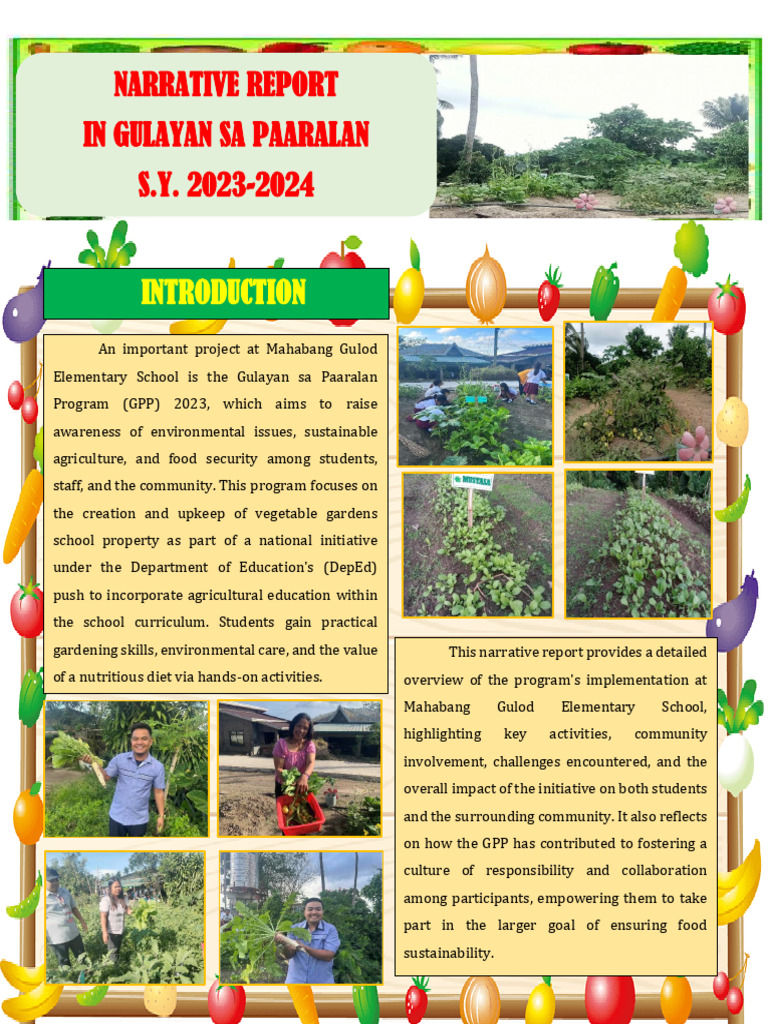 MGES GPP-Narrative-Report | PDF