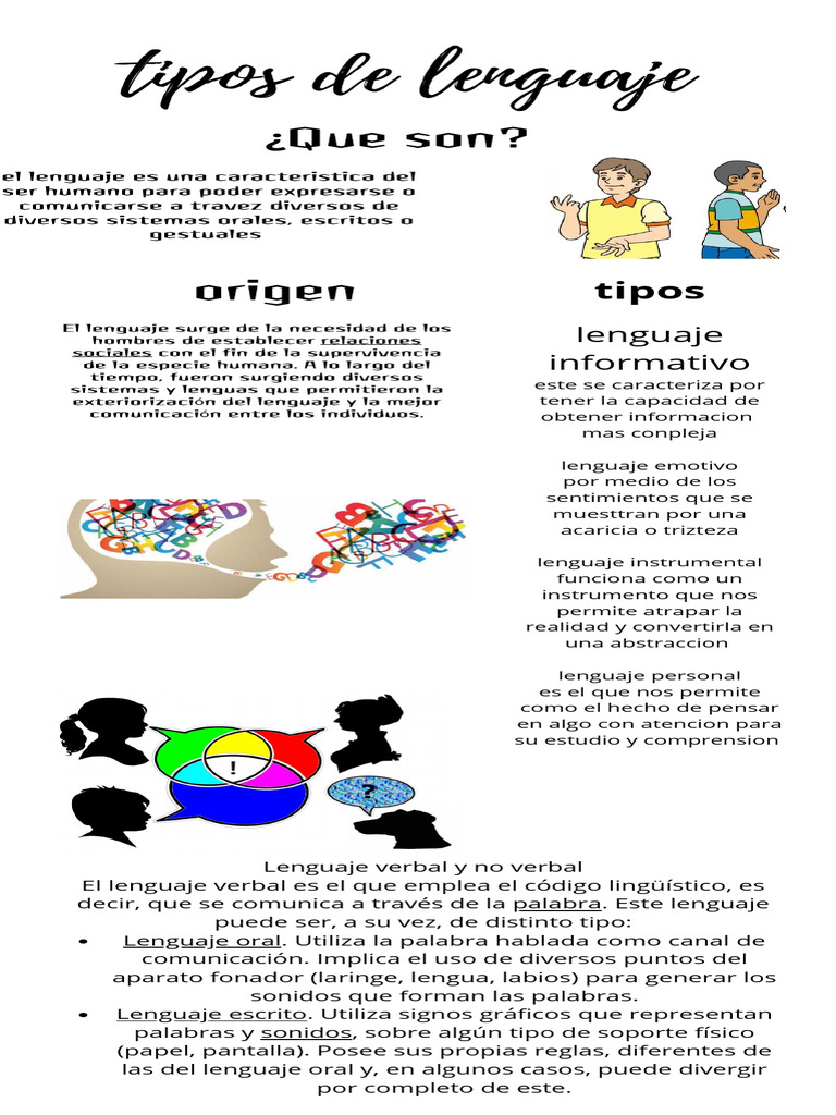 Tipos de Lenguaje | PDF