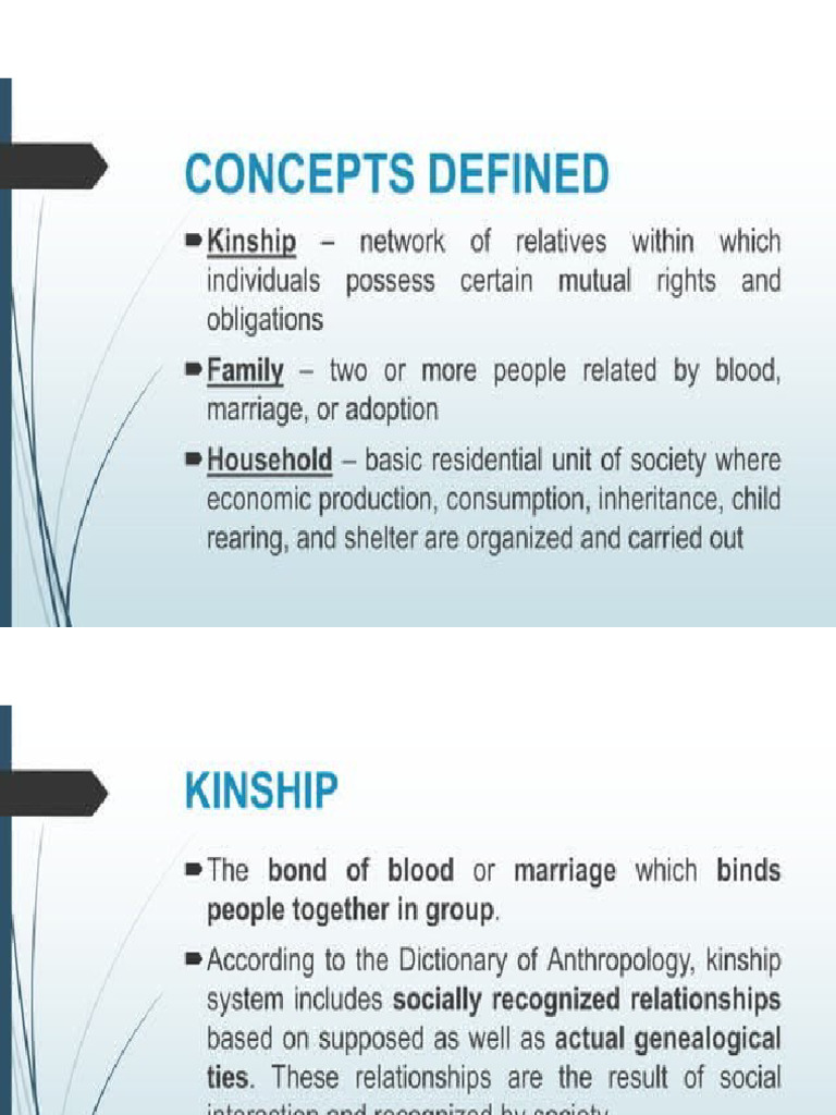 Kinship | PDF