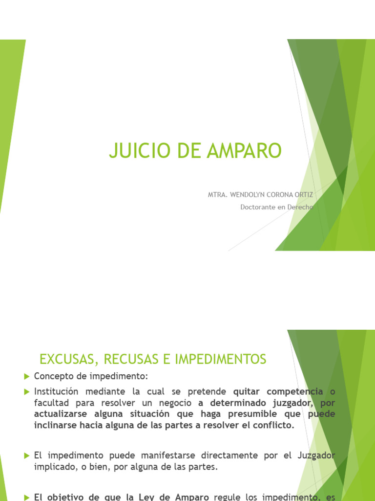 Impedimentos - Excusas y Recusacion | PDF
