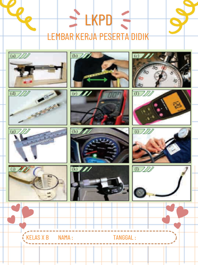 LKPD Besaran Dan Satuan | PDF