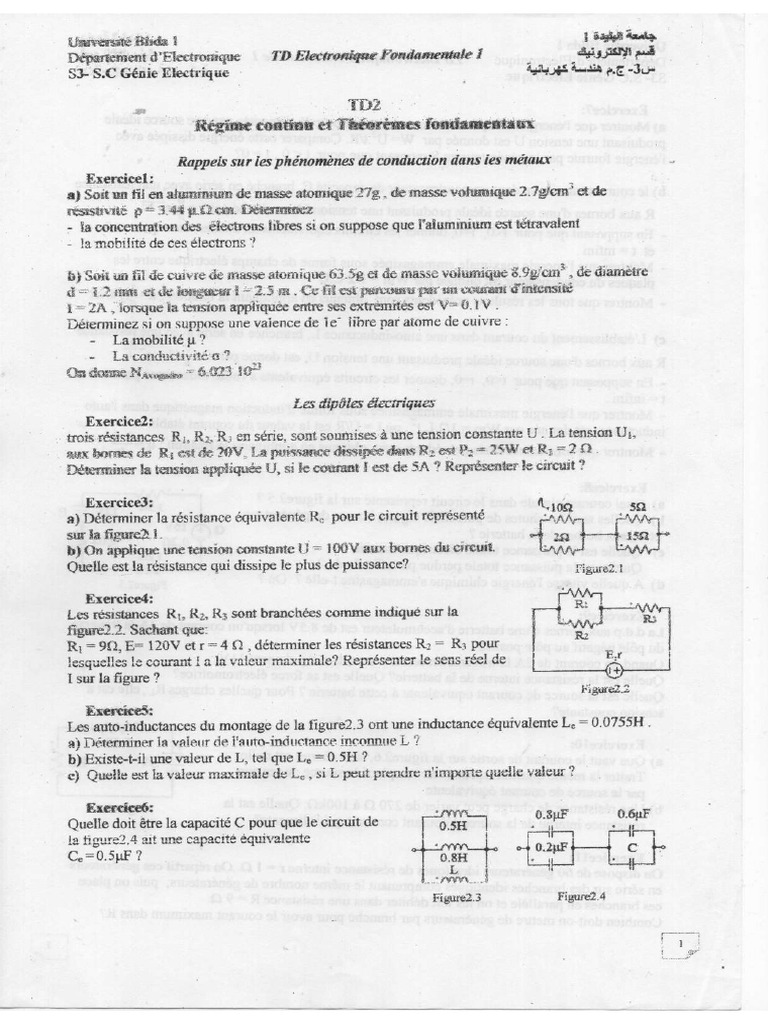 TD Elct | PDF