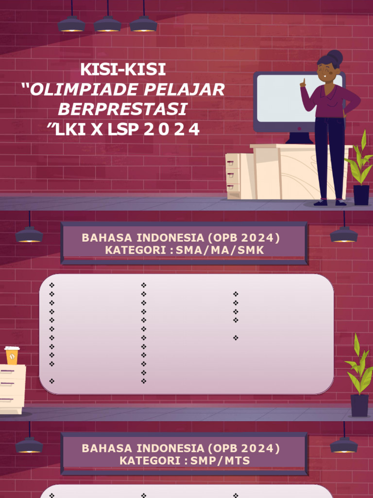 Kisi-Kisi Lki Opb | PDF