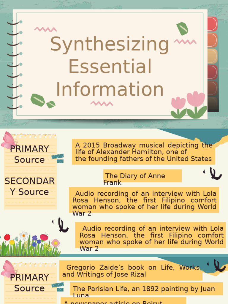 Synthesis | PDF | Language Arts & Discipline