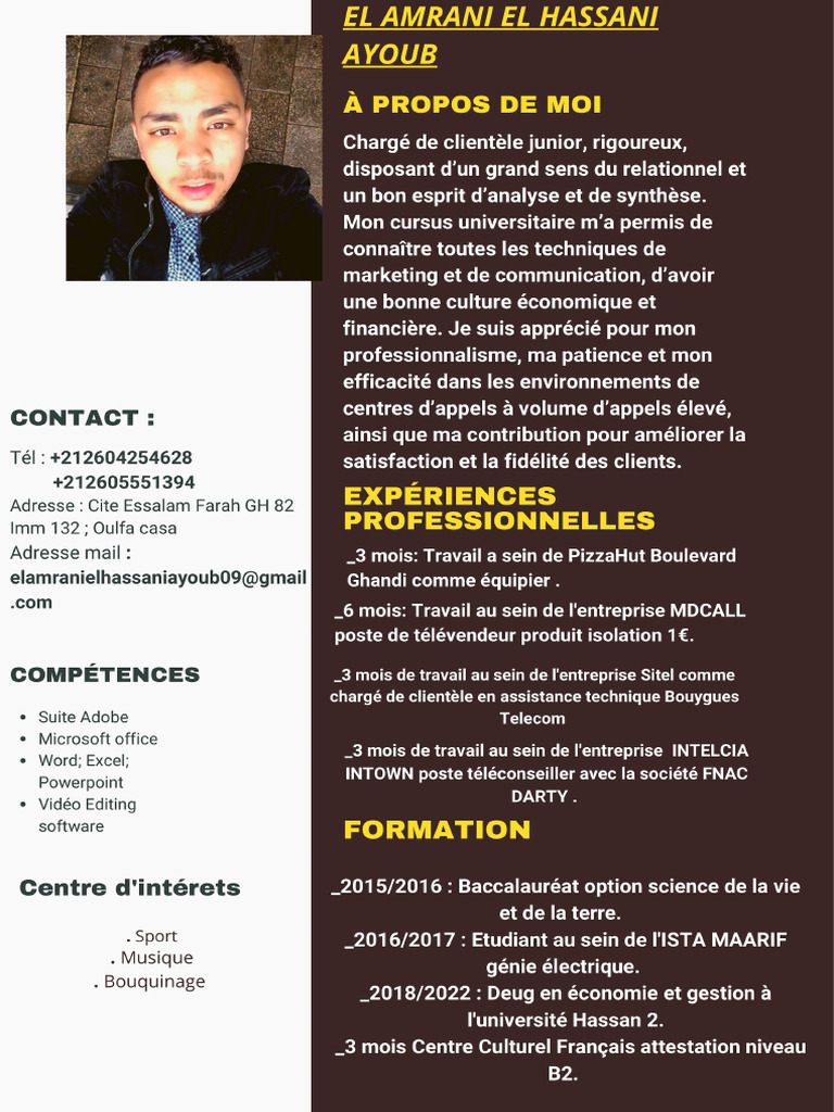 Curriculum Vitæ | PDF