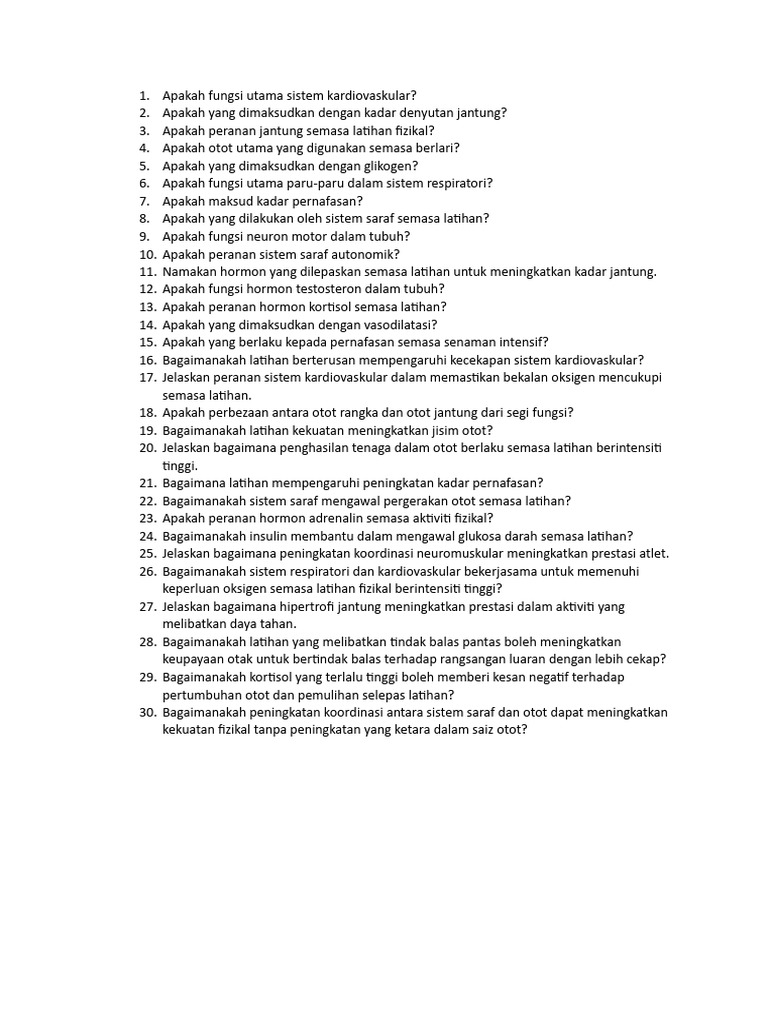 Soalan M | PDF | Lower Limb Anatomy | Self-Improvement