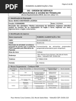Modelo de CAT para Comunicação de Acidente | PDF | Bem-estar | Médico