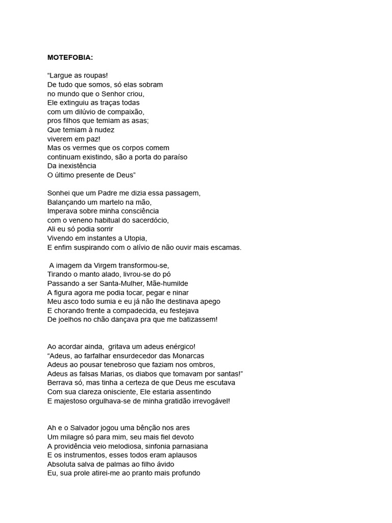 Motefobia | PDF