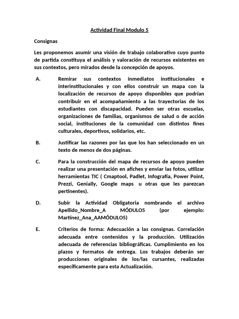 Ozuna, Rosana-AA - Modulo5 | PDF