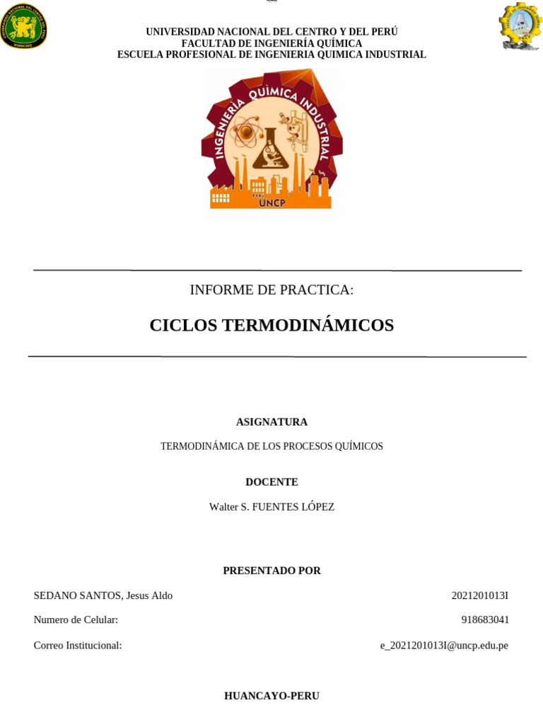 Ciclos Termodinamicos | PDF