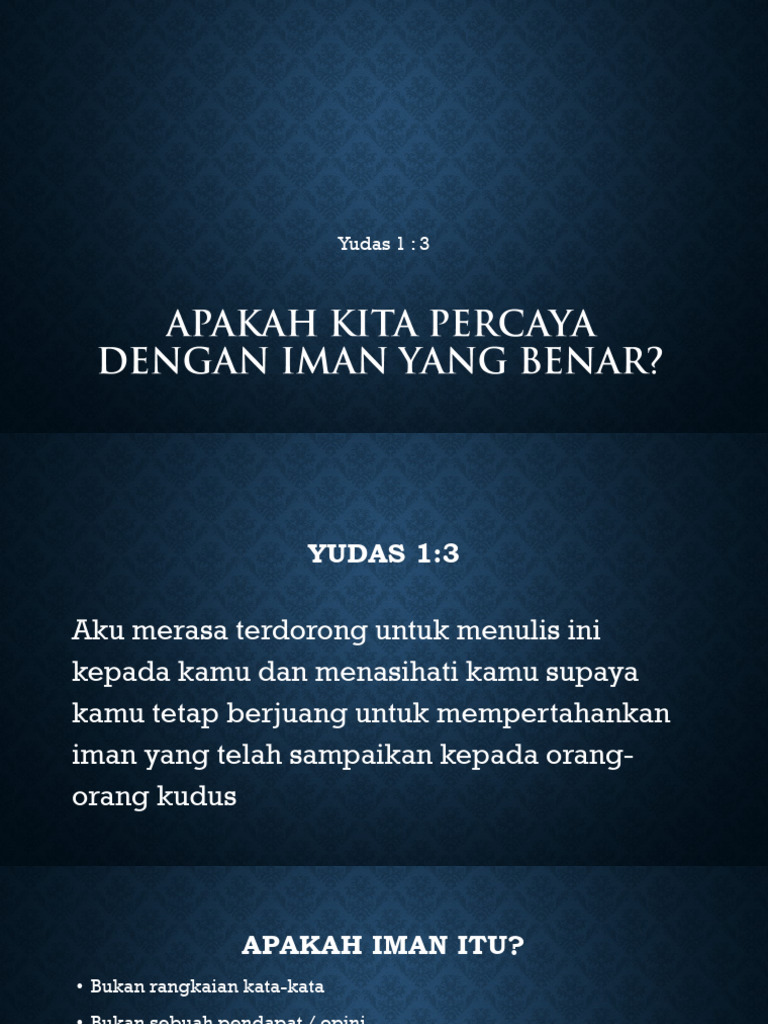 Iman Yang Benar | PDF