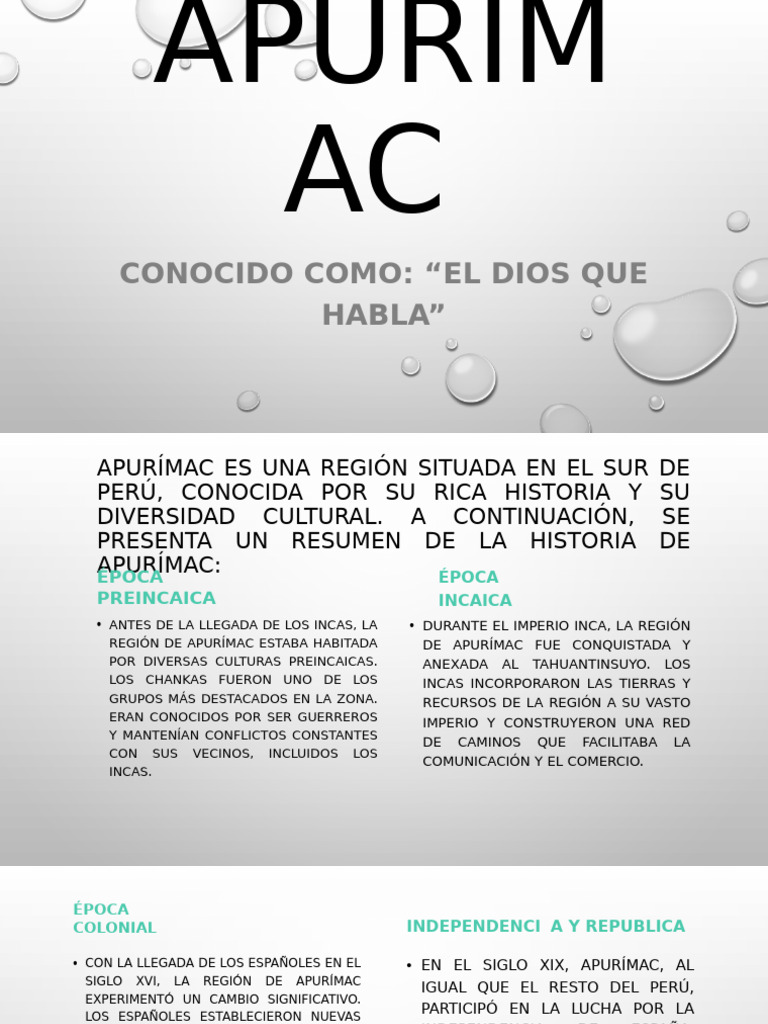 Apurímac | PDF