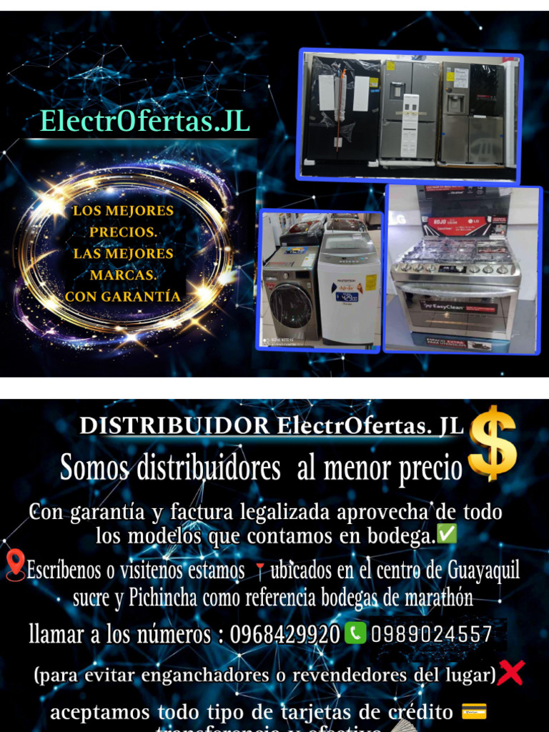 ElectrOfertas JL CATÁLAGO | PDF