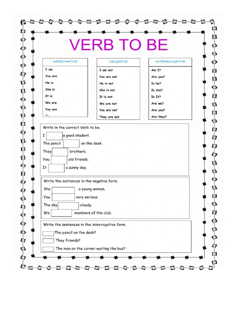 Verbo Tobe | PDF