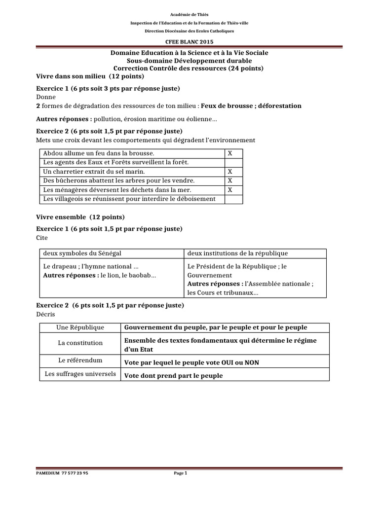 Correction EDD | PDF