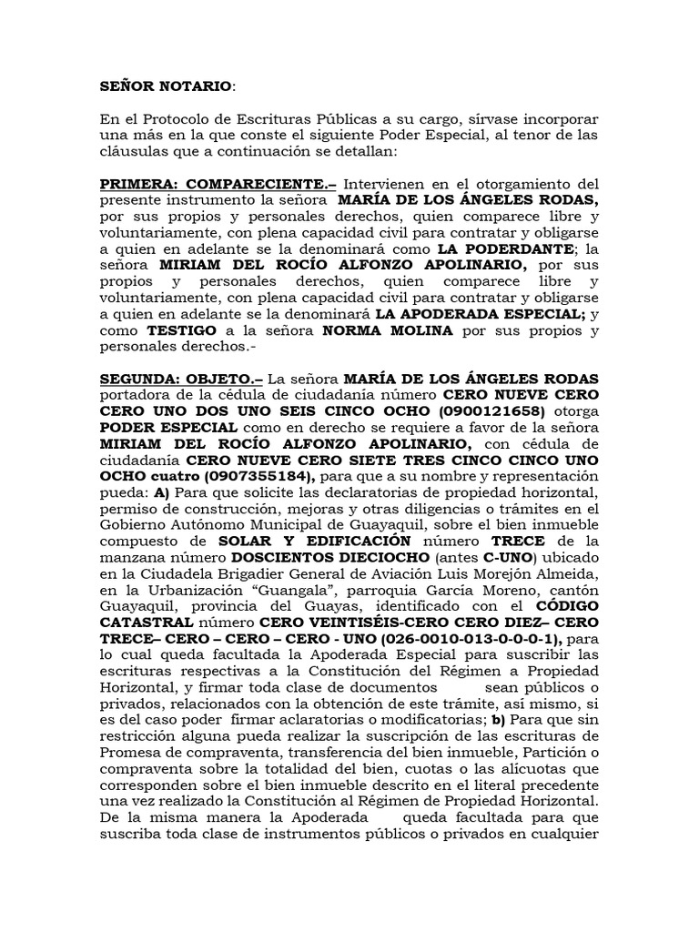 Minuta Final Magda | PDF