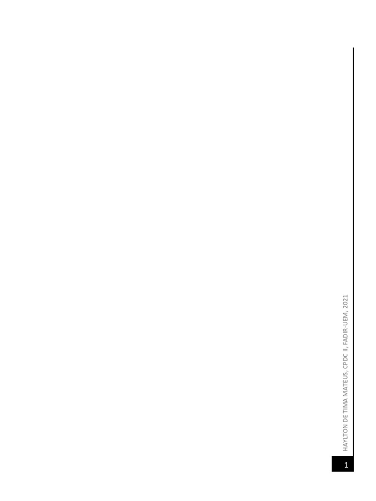 CPDC Ii Resumo | PDF