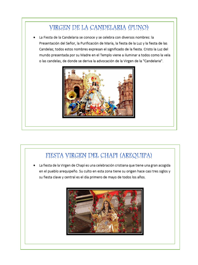 Virgen de La Candelaria | PDF