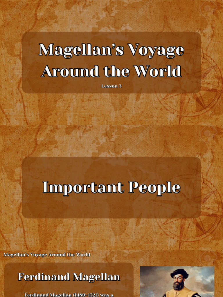 Magellan's Voyage Around The World | PDF