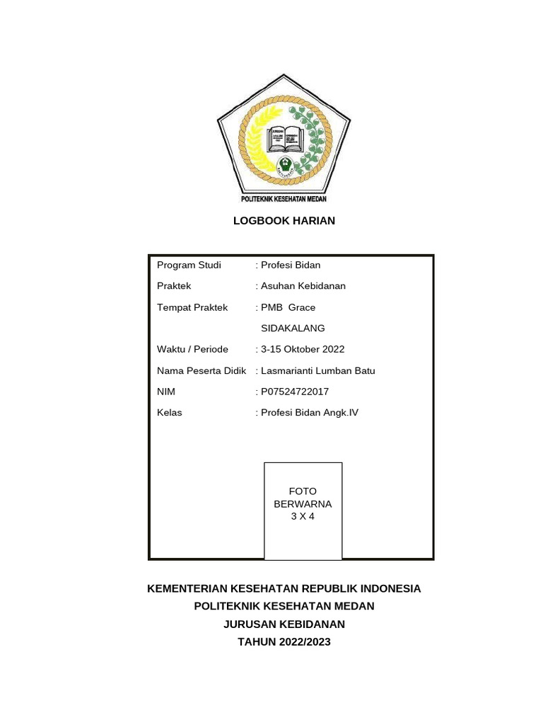 Logbook PBM | PDF | Mammal Reproductive System | Wellness