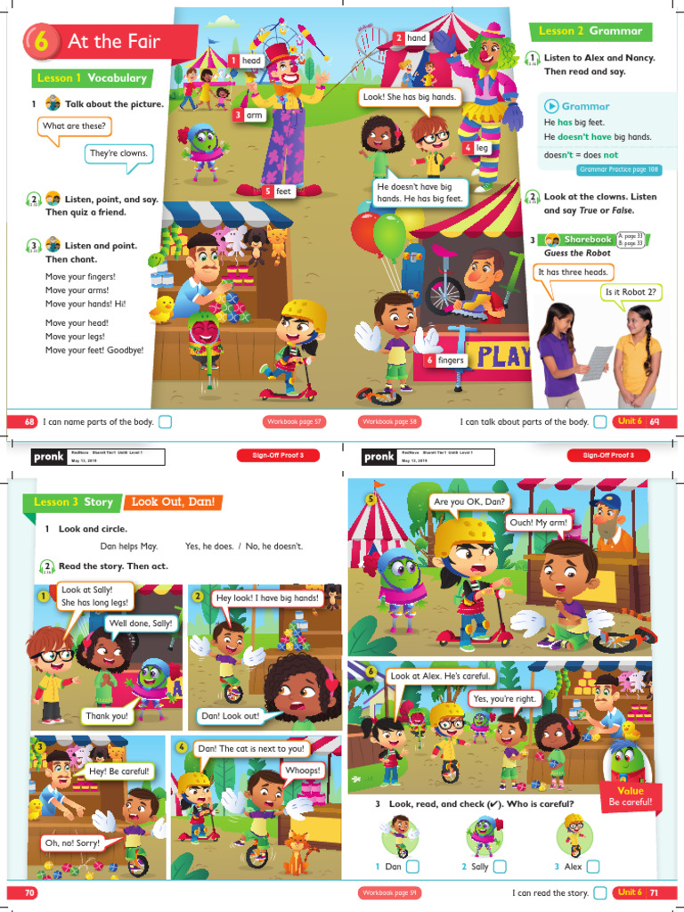 ShareIt Student-Book Grade1 Unit-6 | PDF