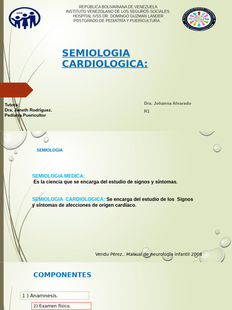 Semilogia Cardiovasculat | PDF