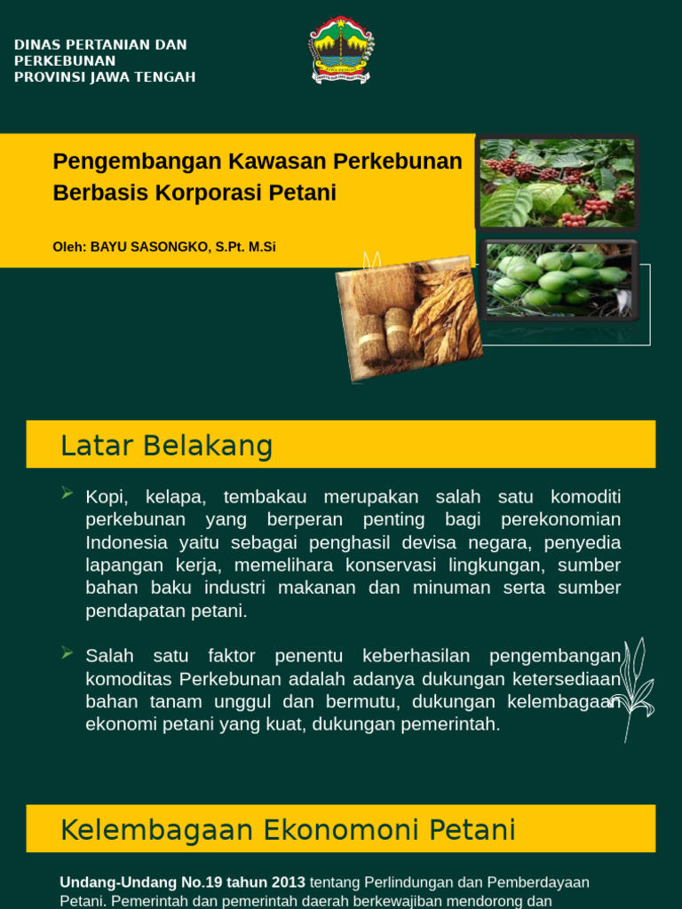 Korporasi Petani | PDF