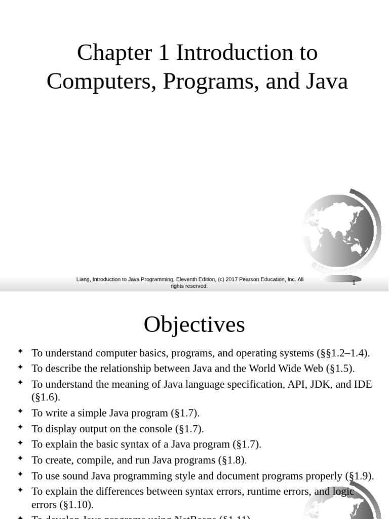 01-Introduction To Computers, Programs, and Java | PDF