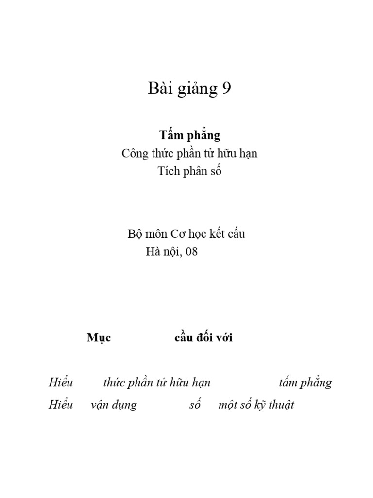 Bai 9 | PDF