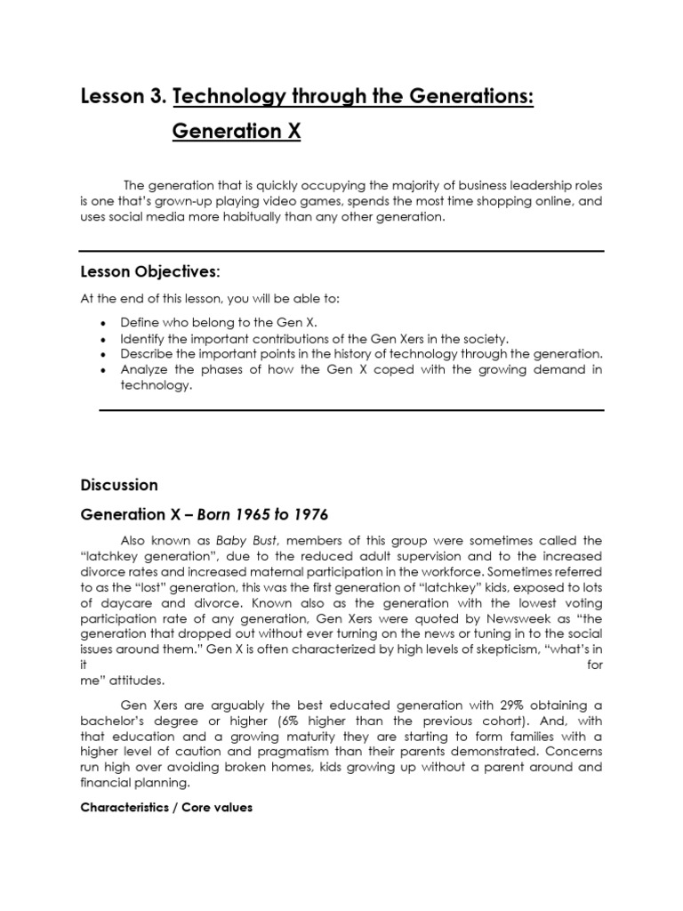 ITE Lesson 3 | PDF