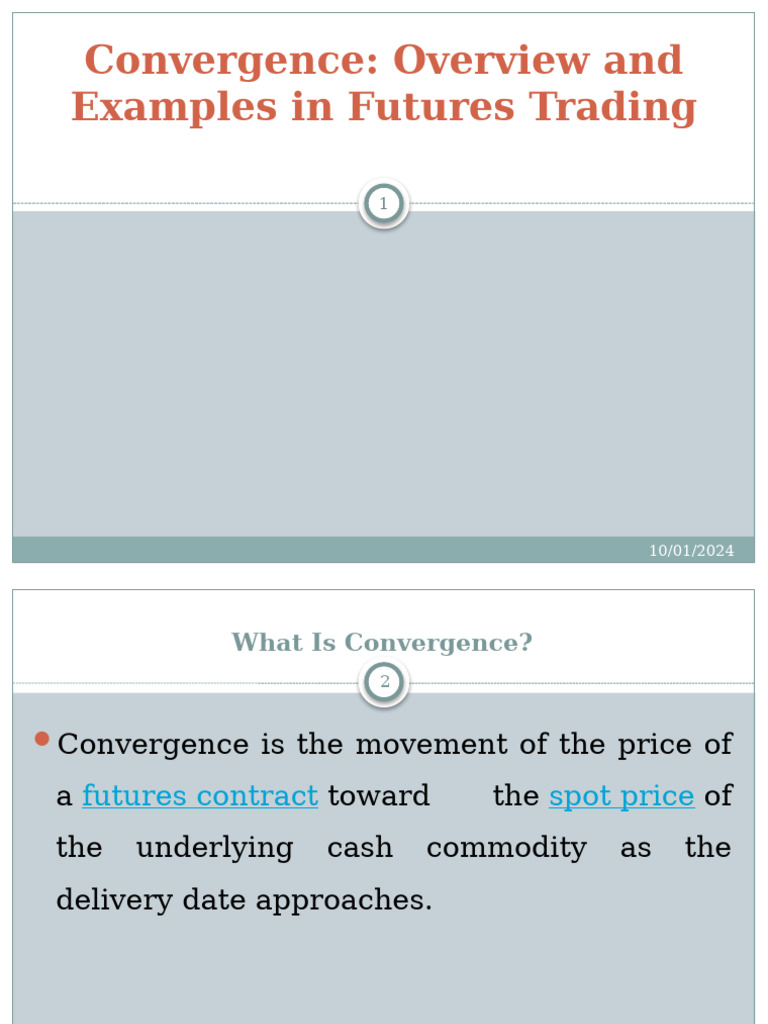 Convergence | PDF