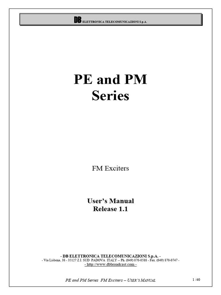 PE20 FMex | PDF