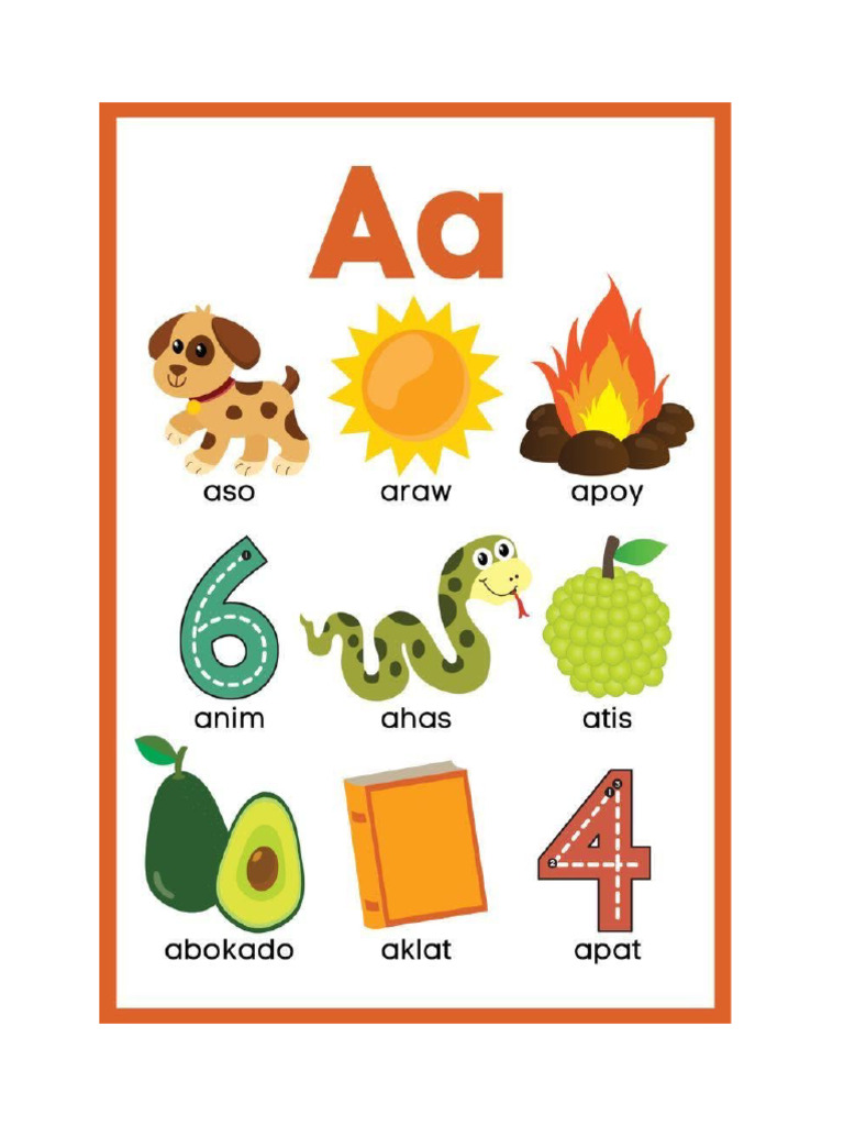 Tagalog Flashcards | PDF