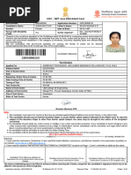 Admit Card Template | PDF | Computing